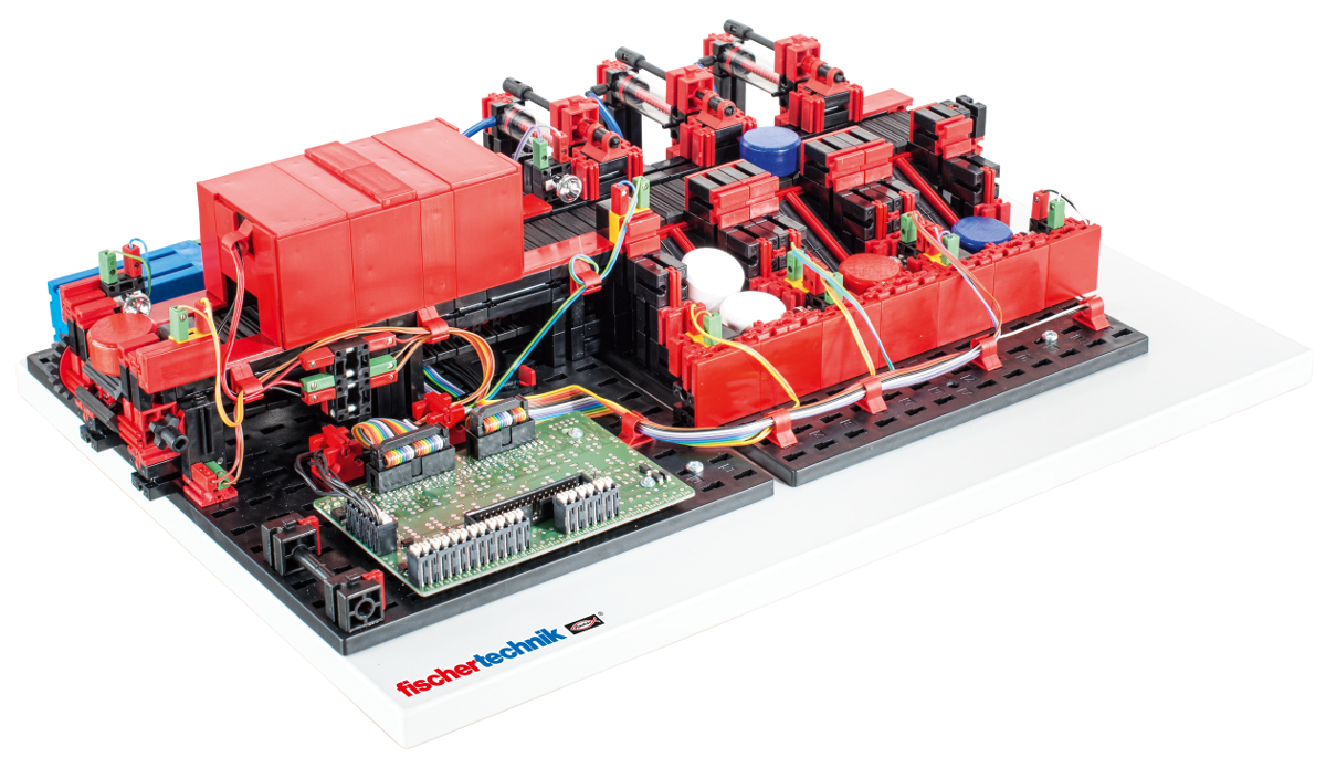 Sorting Line with Color Detection 24v | fishertechnik